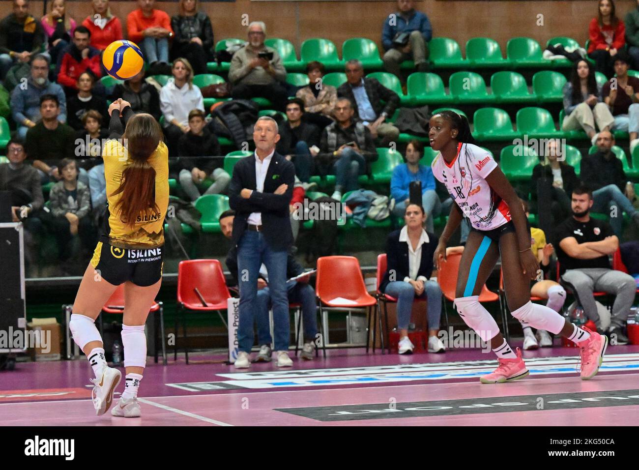 Gay Alice (Bosca Cuneo) and Bintu Diop (Bosca Cuneo) during the ...