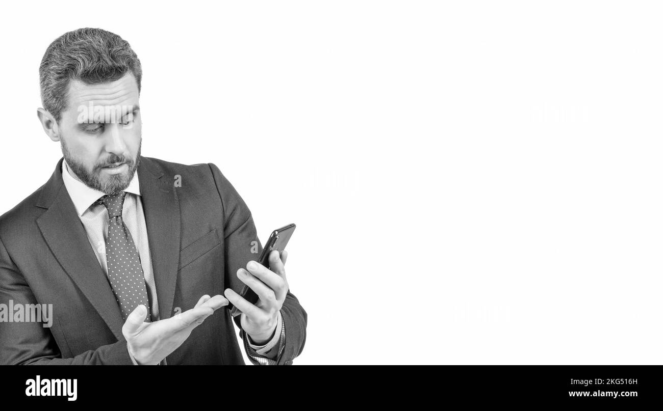 Get the smartphone according to your need. Businessman use smartphone ...