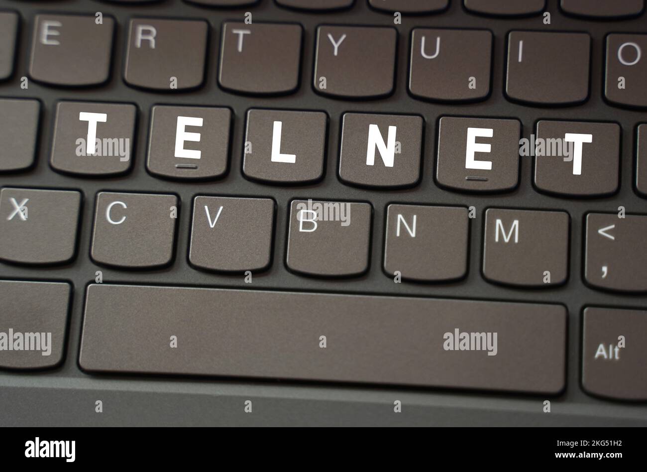 Internet concept. On the black keyboard, the inscription is highlighted ...