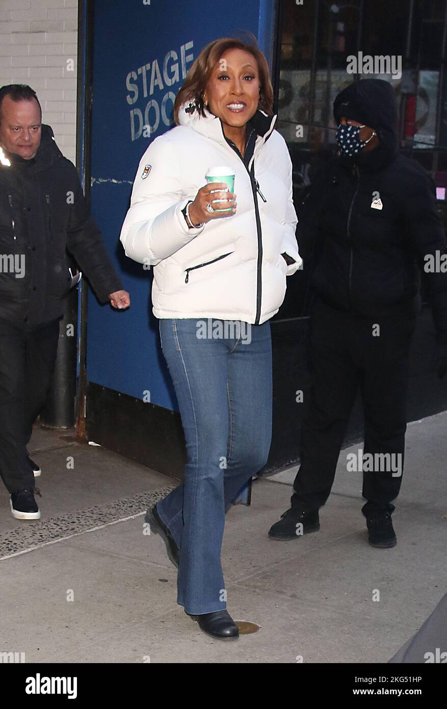 NEW YORK, NY- NOVEMBER 21: Robin Roberts seen at ABC's Good Morning ... NEW YORK, NY- NOVEMBER 21: Robin Roberts seen at ABC's Good Morning ...