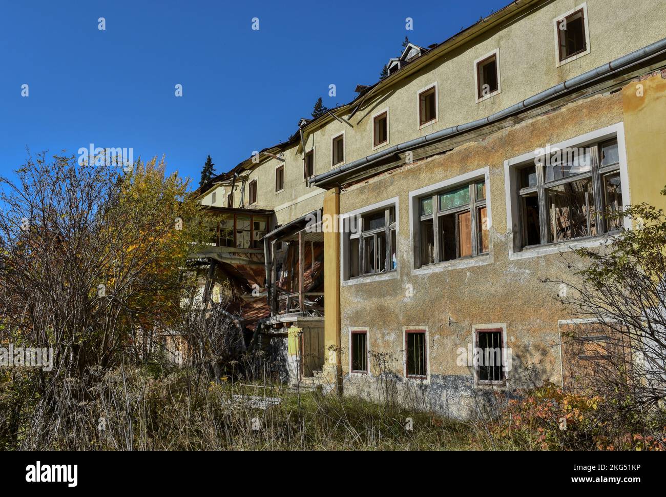 Prags, Pragsertal, Außerprags, Südtirol, Lost Place, Hotel, verfallen ...