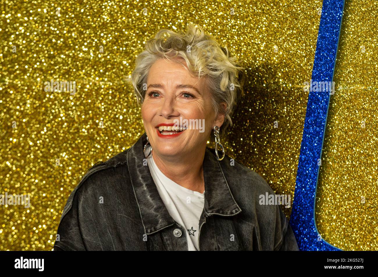 London, UK. 21 November 2022. Emma Thompson (Miss Trunchbull) attends ...