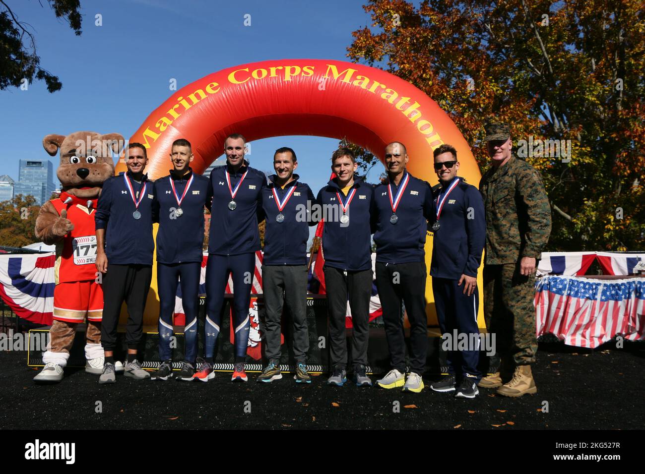 Navy Men win silver during the 2022 Armed Forces Marathon Championship ...