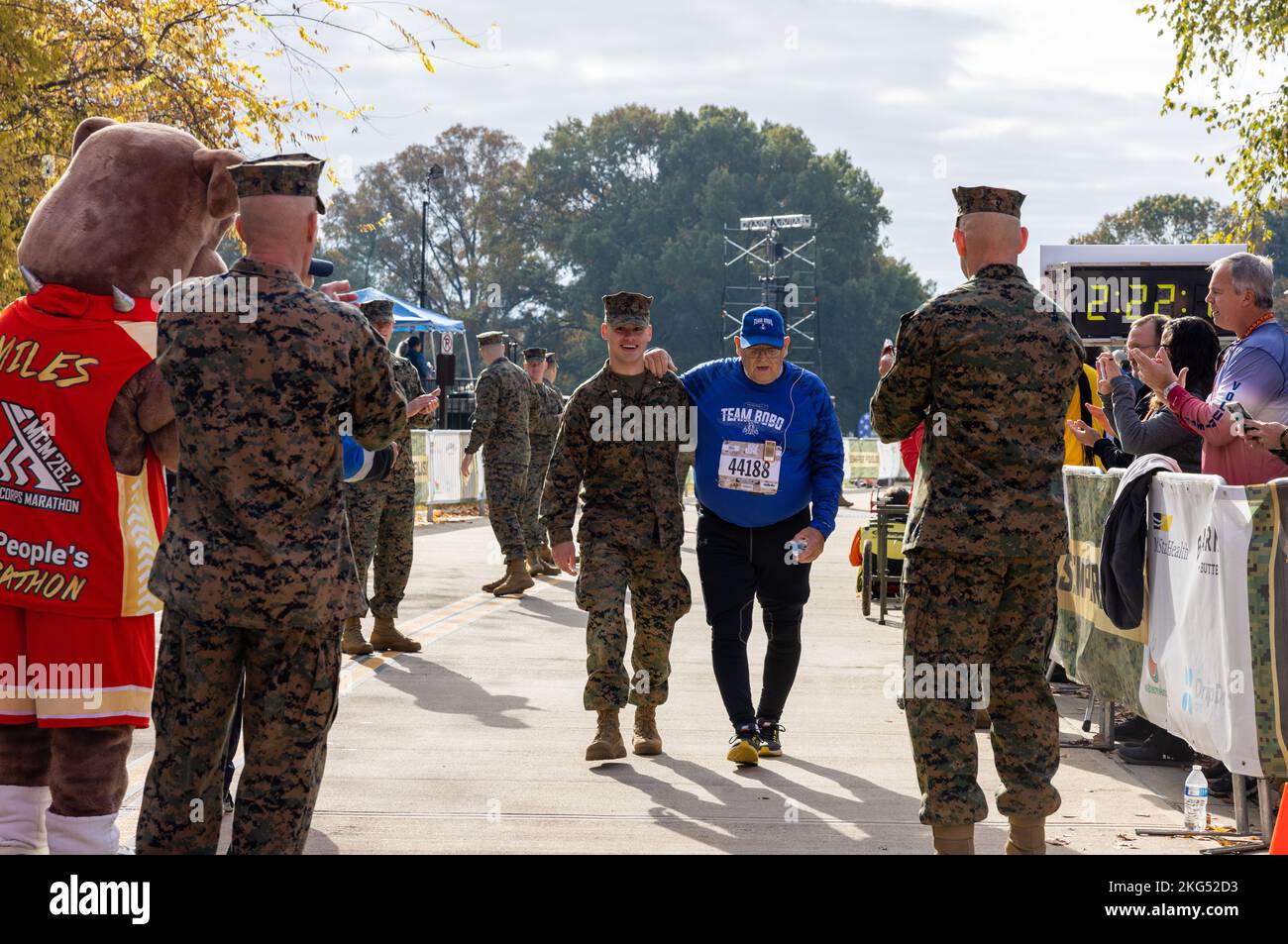 U.S. Marine Corps 2nd Lt. Sean Cloherty, a student at the basic school ...