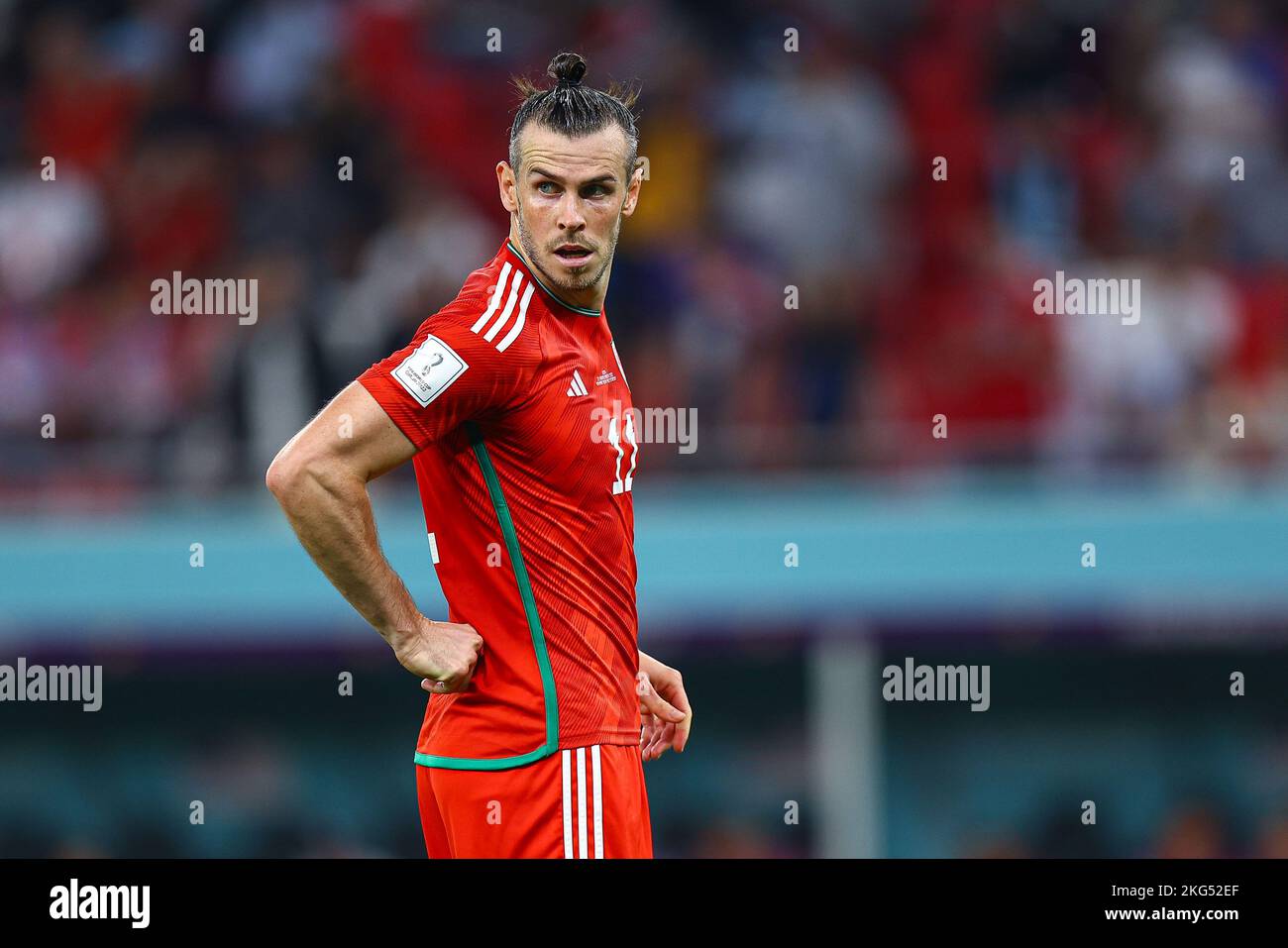 Gareth Bale during the FIFA World Cup Qatar 2022 Group B match between ...