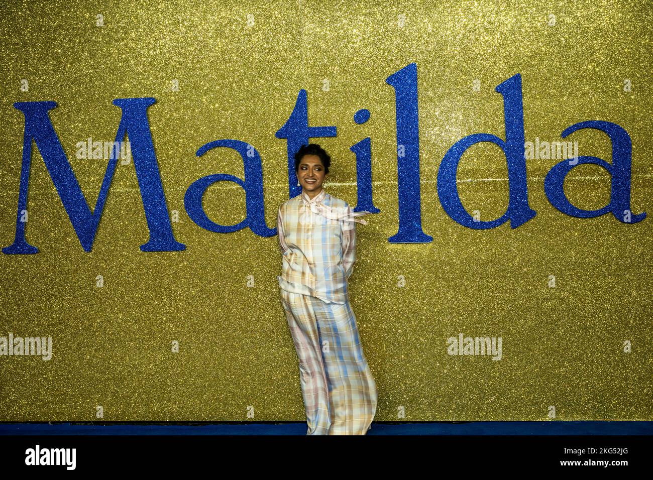 London, UK. 21 November 2022. Sindhu Vee (Mrs Phelps) attends the UK ...