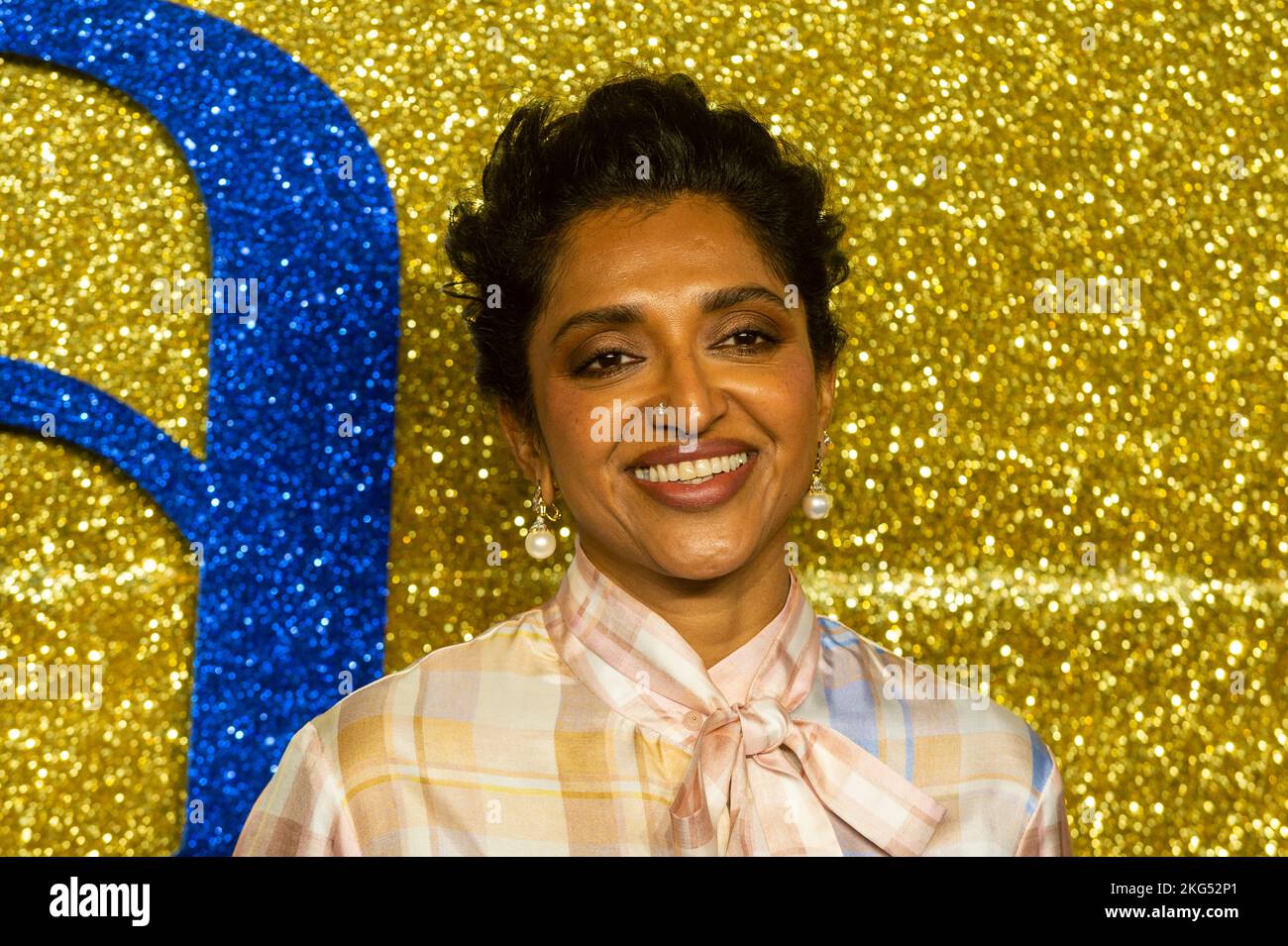 London, UK. 21 November 2022. Sindhu Vee (Mrs Phelps) attends the UK ...
