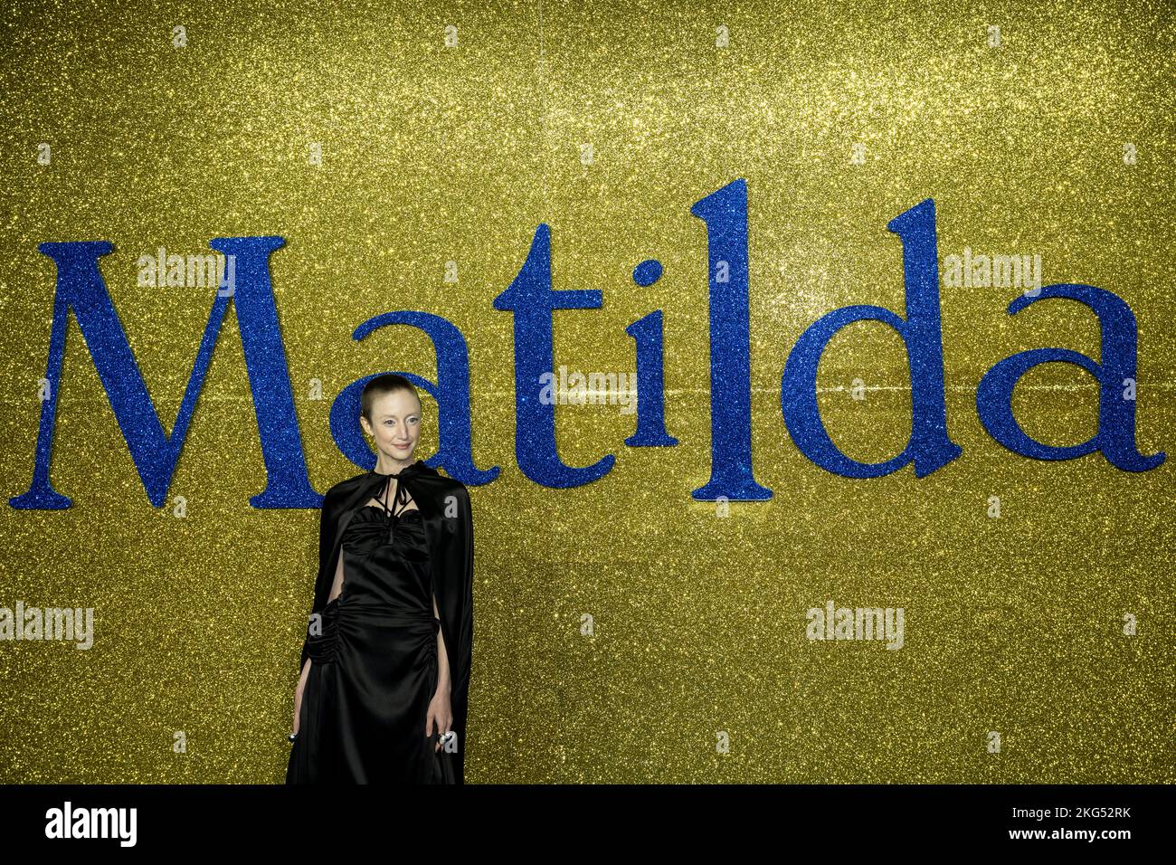 London, UK. 21 November 2022. Andrea Riseborough (Mrs Wormwood) attends ...