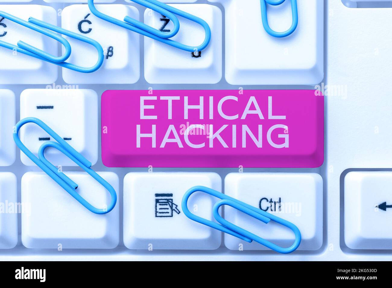 Text sign showing Ethical Hacking. Conceptual photo act of locating ...