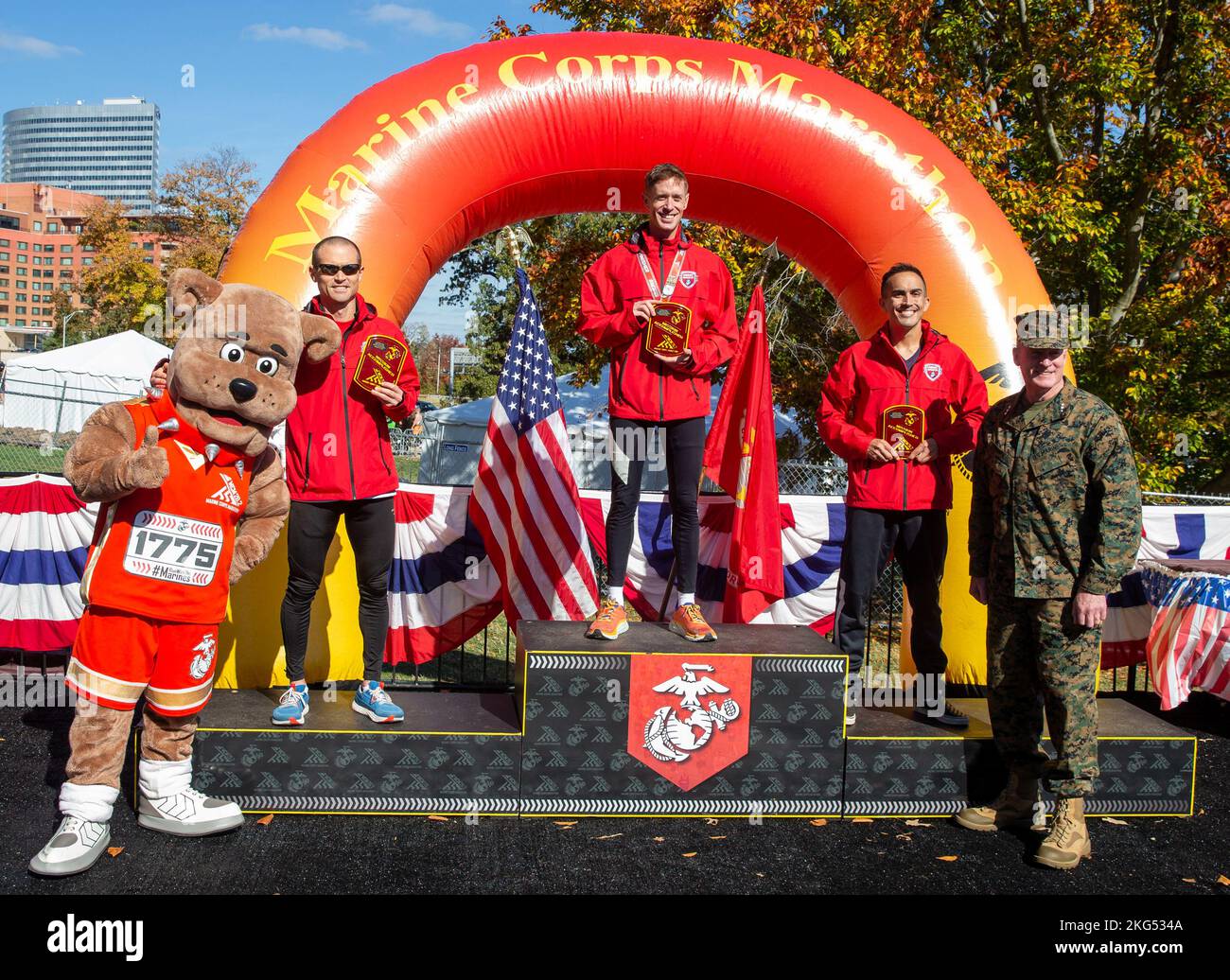 U.S. Marine Corps Capt. Kyle King, Maj. Sean Barrett and Capt. Dylan ...
