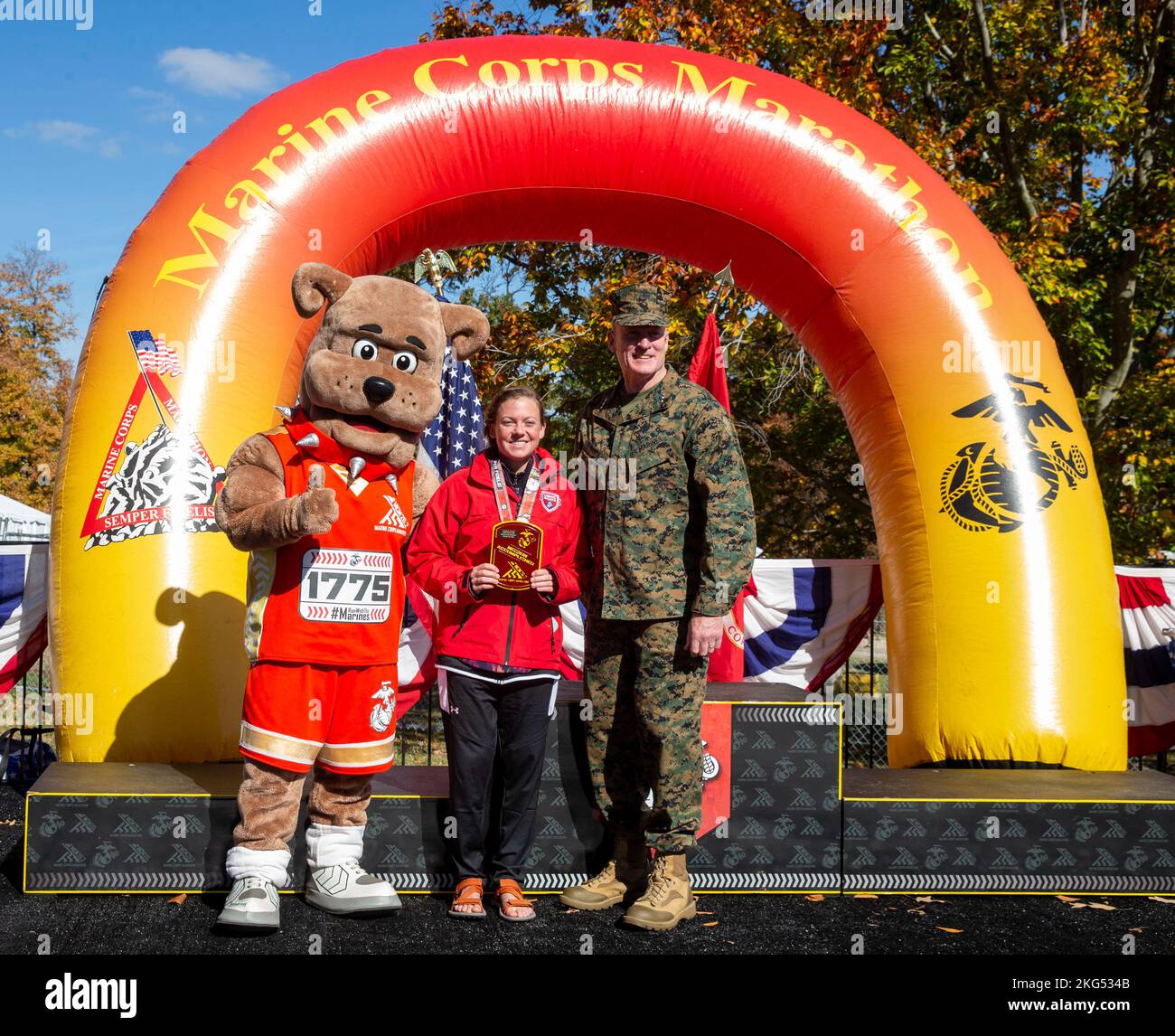 U.S. Marine Corps 1st Lt. Stephanie Murphy, public affairs officer ...