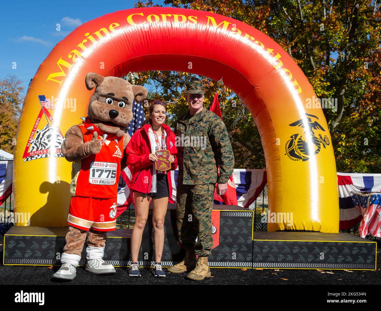 U.S. Marine Corps 1st Lt. Genevieve Heaps, with Marine Corps ...