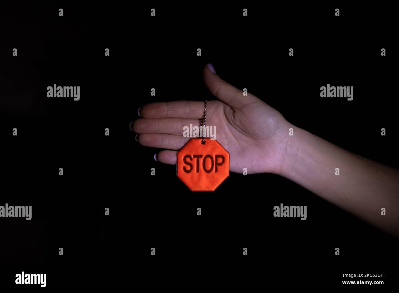 Stop sign keychain hi-res stock photography and images - Alamy