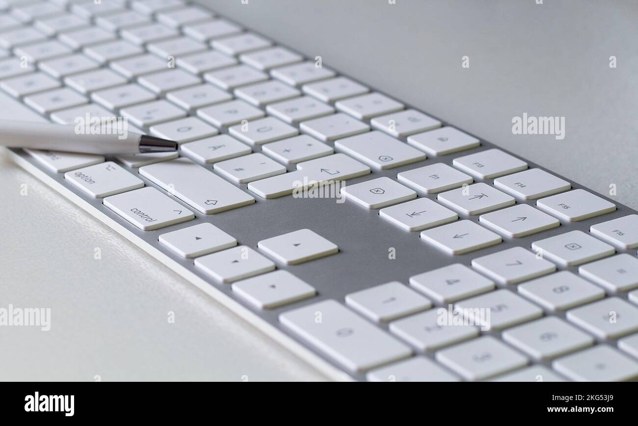 Keyboard. Enter confirmation Stock Photo - Alamy