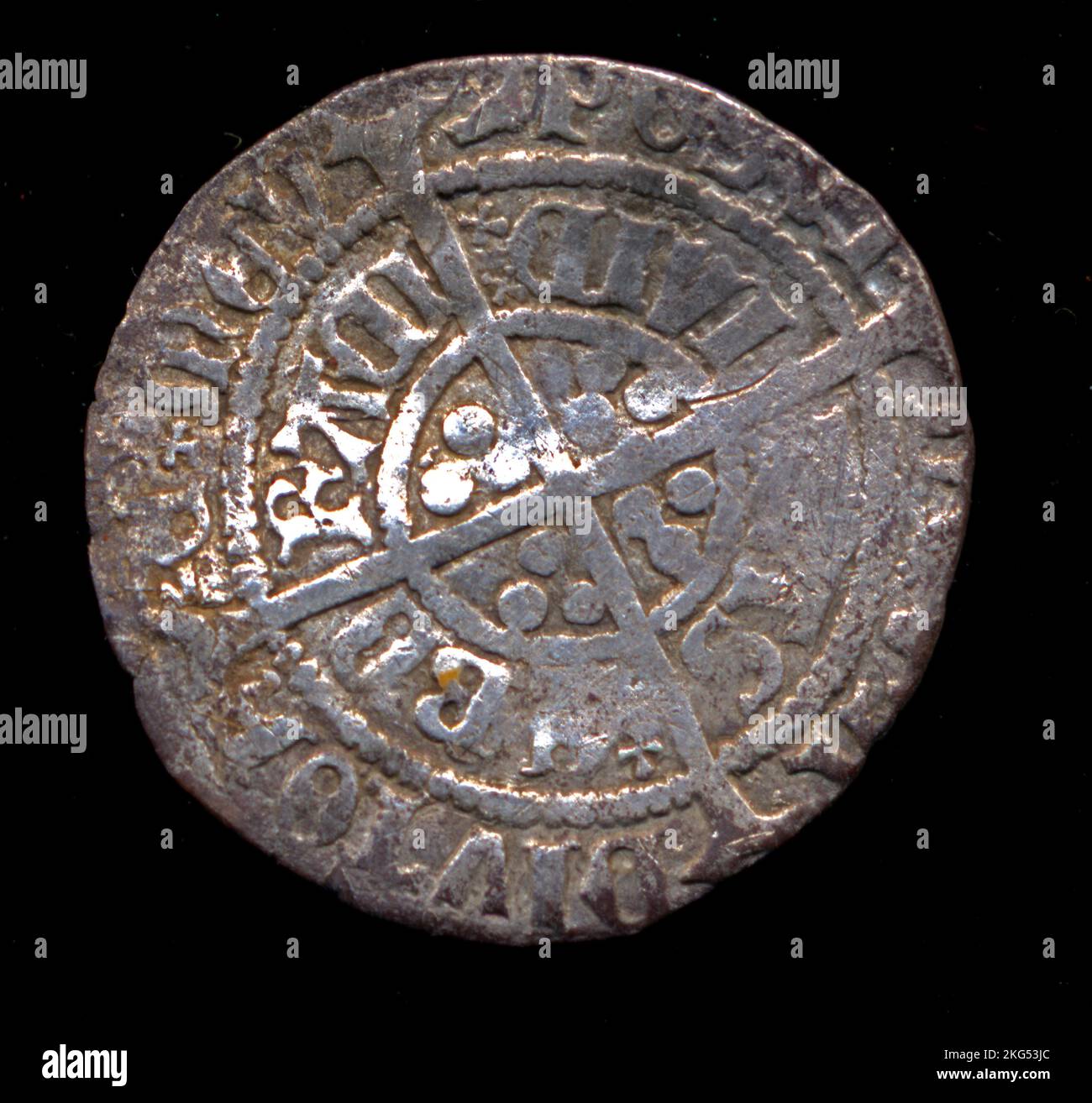 Silver half groat hi-res stock photography and images - Alamy