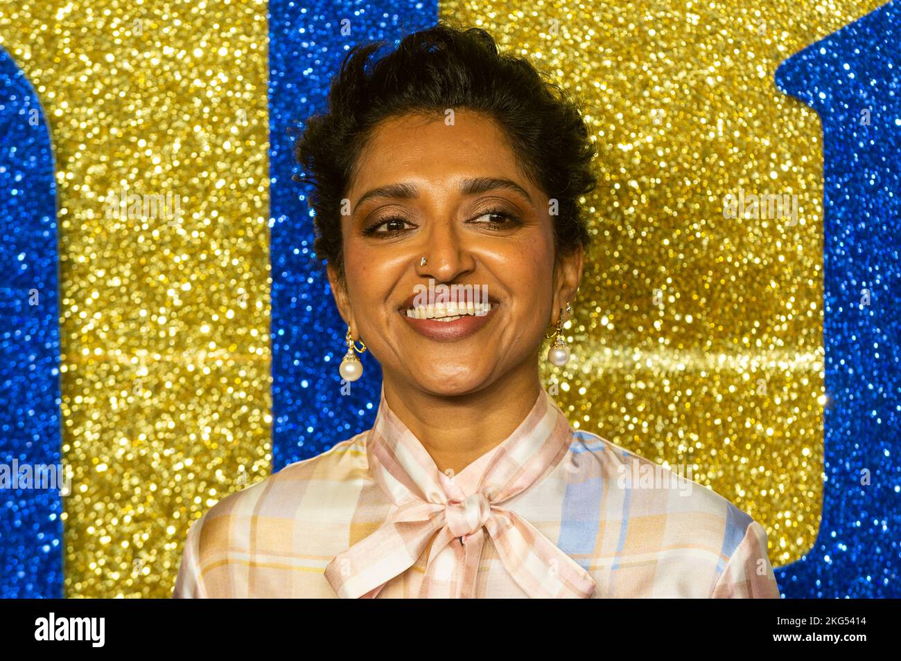 London, UK. 21 November 2022. Sindhu Vee (Mrs Phelps) attends the UK ...