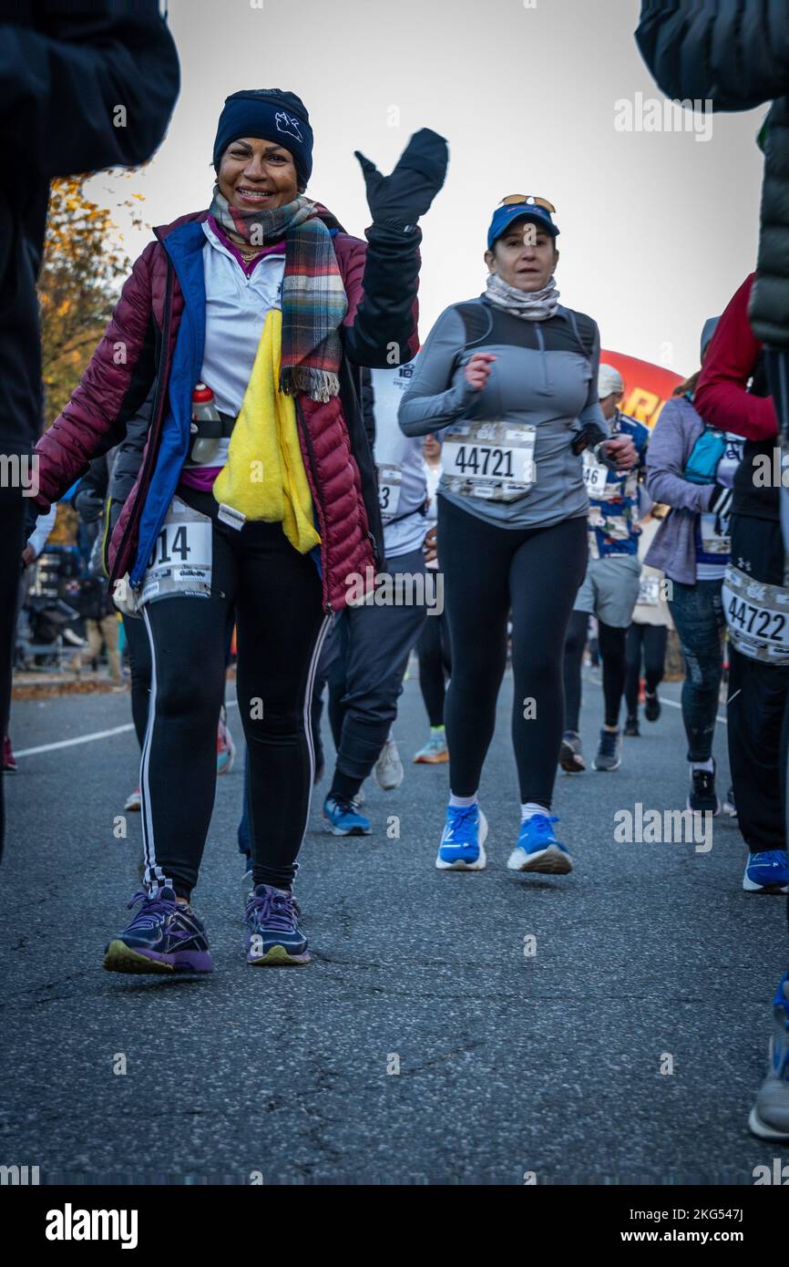 Runners take-off during the Marine Corps Marathon 10K at the National ...