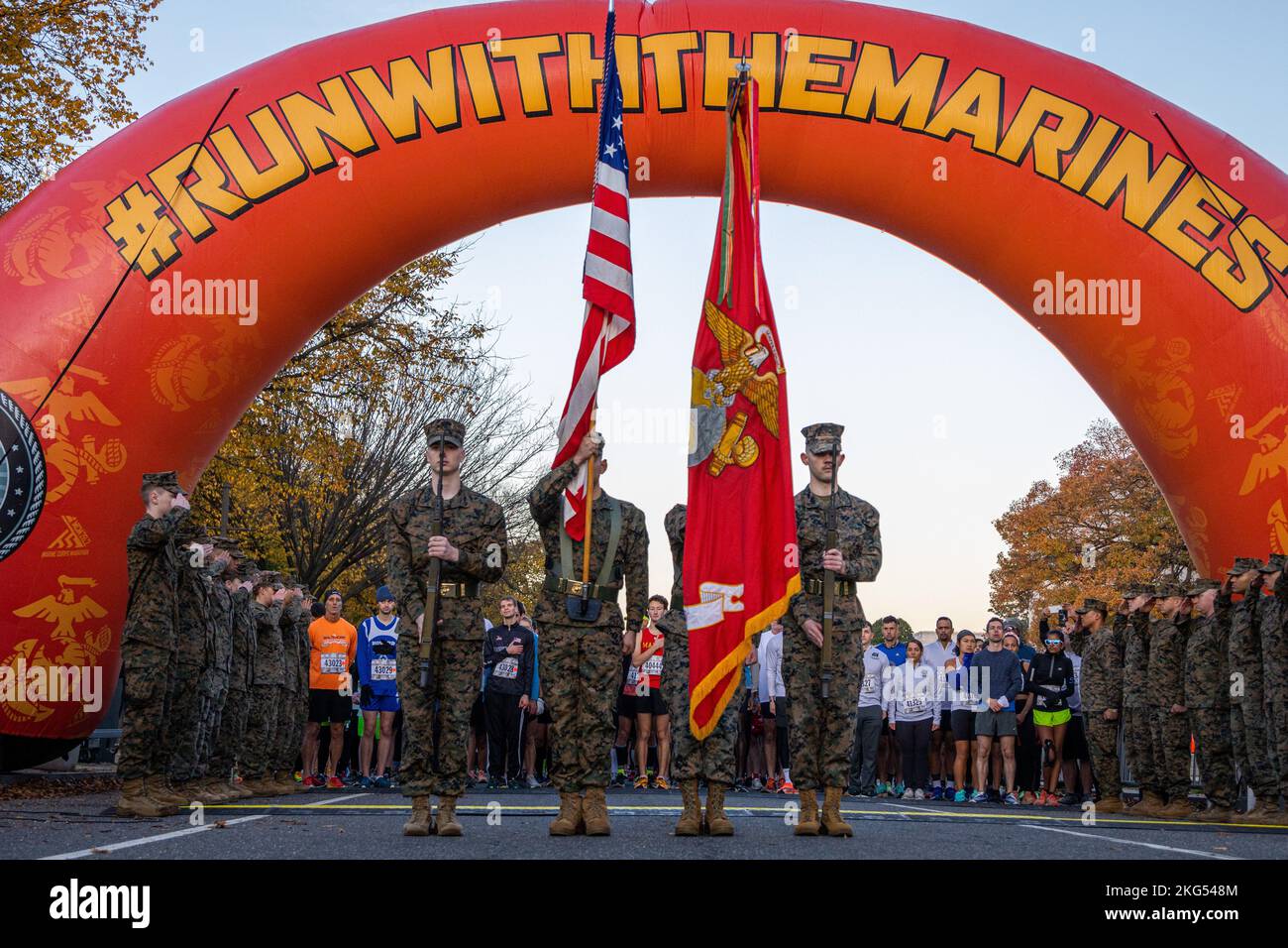U.S. Marines with Marine Corps Base Quantico’s Ceremonial Platoon ...