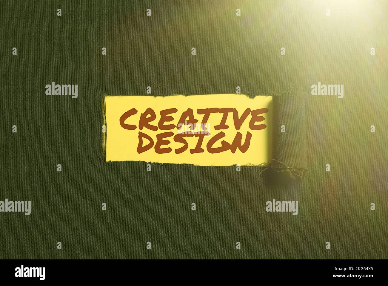 Hand writing sign Creative Design, Business idea subset of visual ...