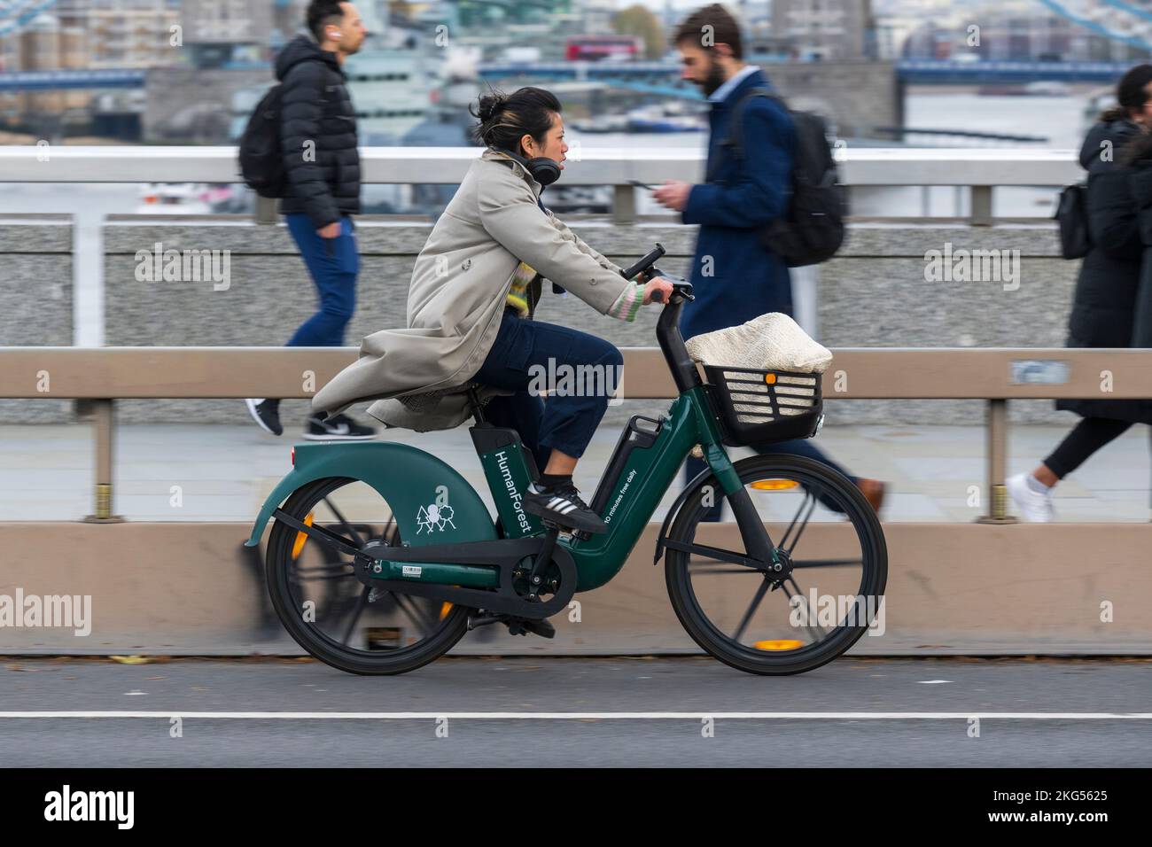 Humanforest electric bike hire hi-res stock photography and images - Alamy