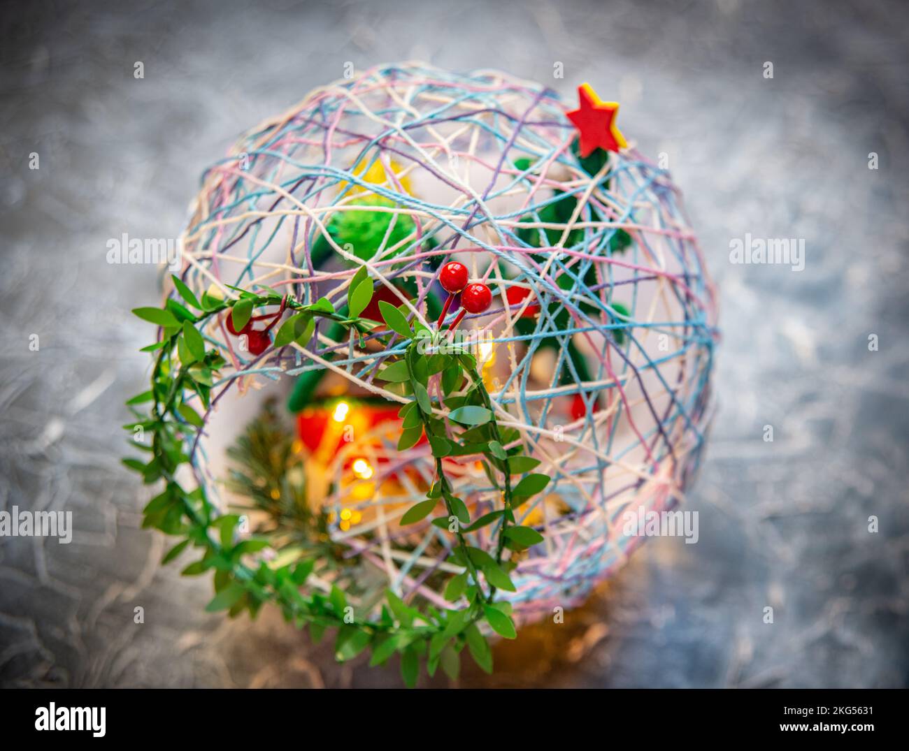 Hand made christmas lantern decoration hi-res stock photography and ...