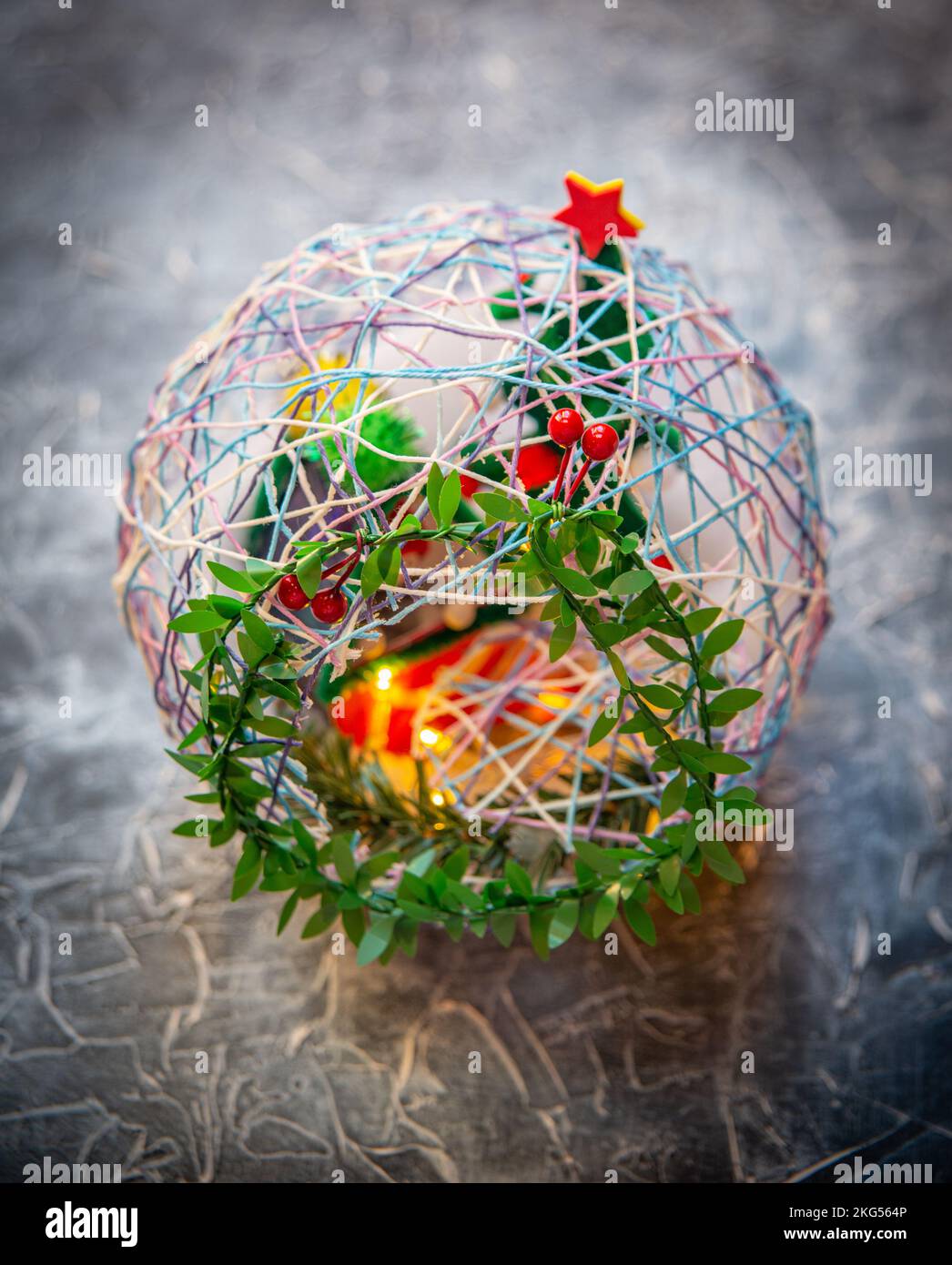 Hand made christmas lantern decoration hi-res stock photography and ...