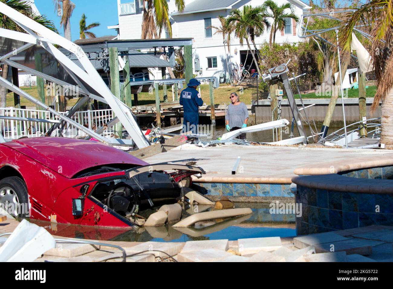 Coast Guard Pacific Strike Team member Chief Petty Officer Jeremy Kay ...