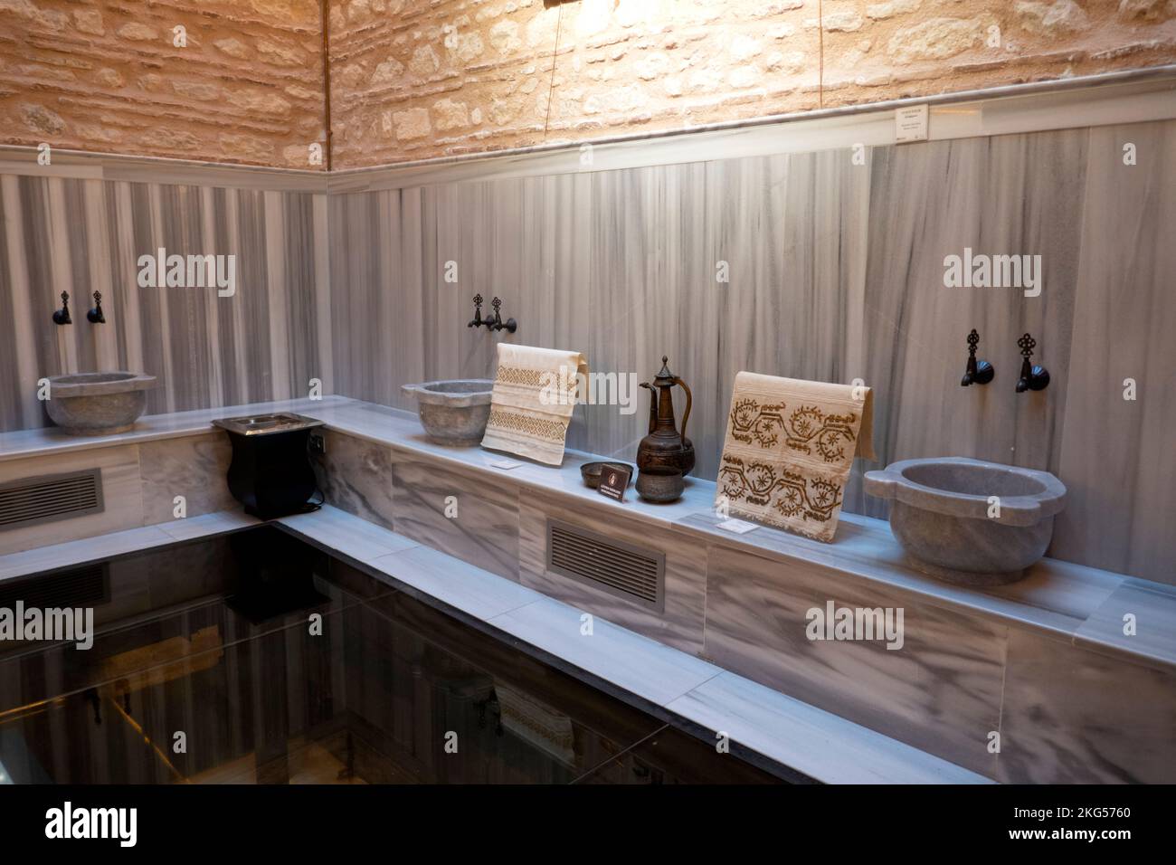 TURKEY, ISTANBUL - NOVEMBER 18, 2022: Selimiye Turkish Hammam Museum ...