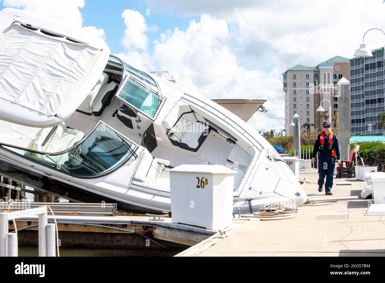 Coast Guard Pacific Strike Team member Petty Officer 2nd Class Daniel ...
