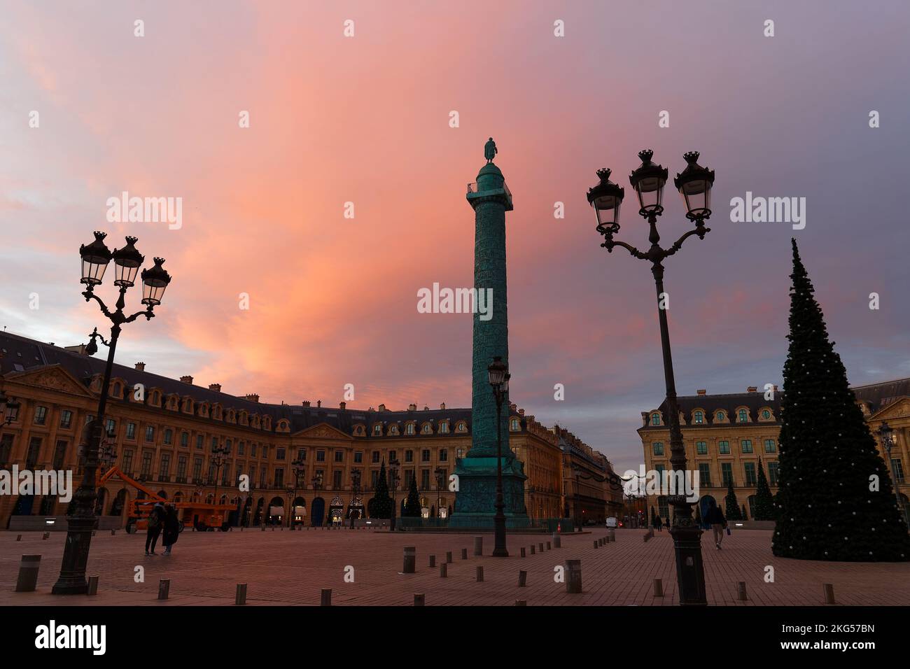 Famous place vendome decorated hi-res stock photography and images - Alamy