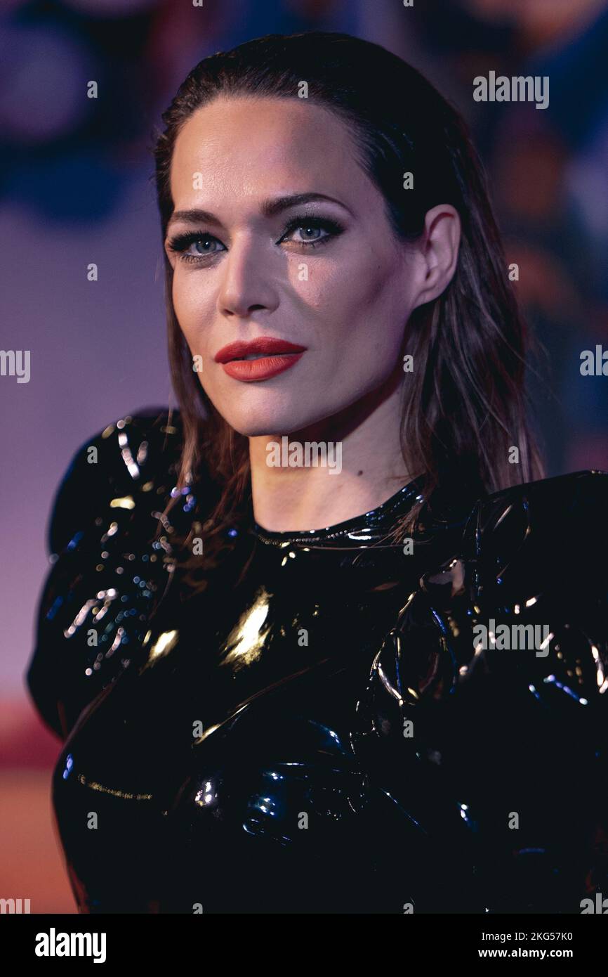 Rome, Italy. 21st Nov, 2022. Laura Chiatti attends the red carpet for ...