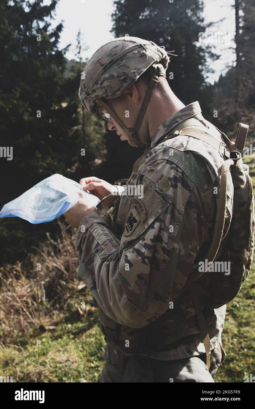 1st Lt. Michael Renard, assigned to U.S. Army Southern European Task ...