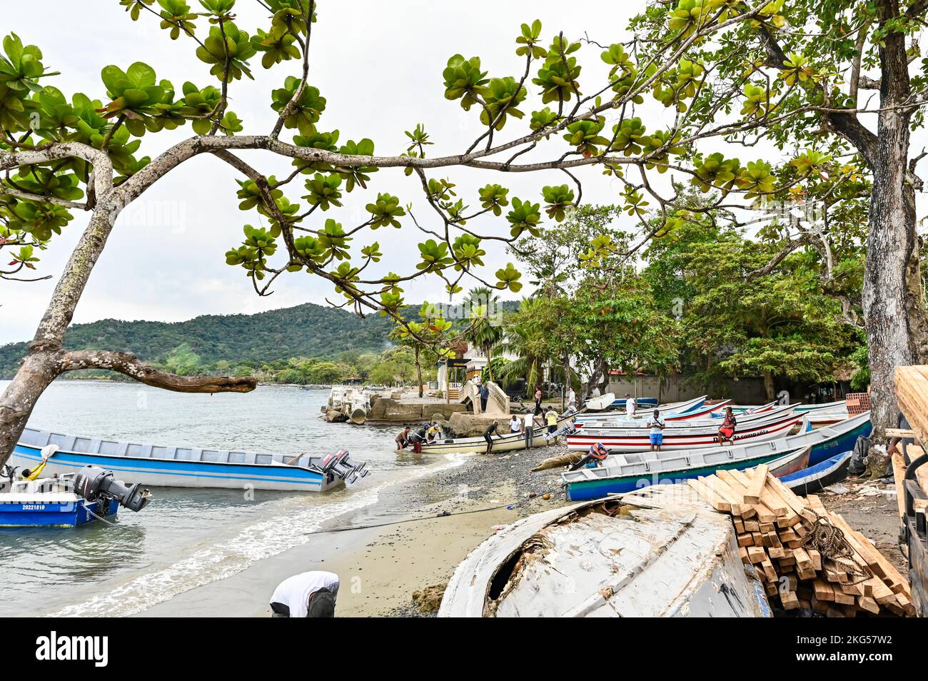Capurgana is a car-free village on Colombia’s Caribbean coast ...