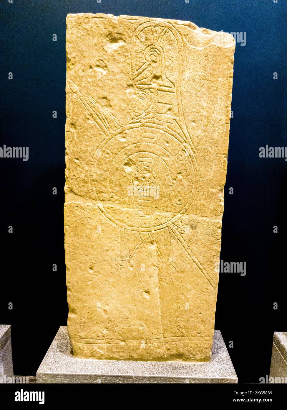 Greek historical artifacts from Heraklion museum Crete Stock Photo - Alamy