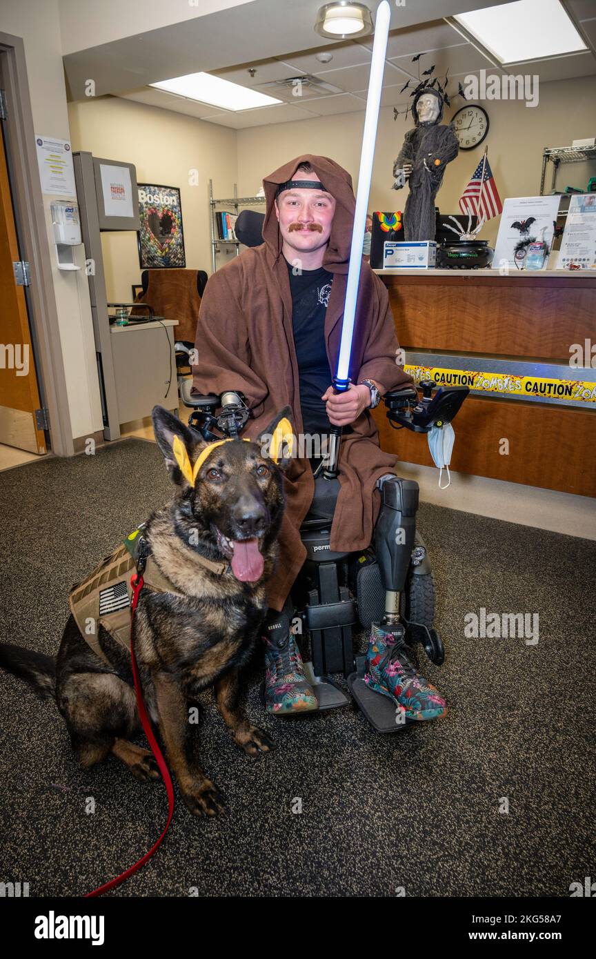 The WRNMMC Facility Dogs celebrated Halloween on 31 October 2022 at ...
