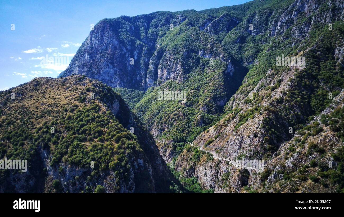 Aerial view valleys mountains birds hi-res stock photography and images ...