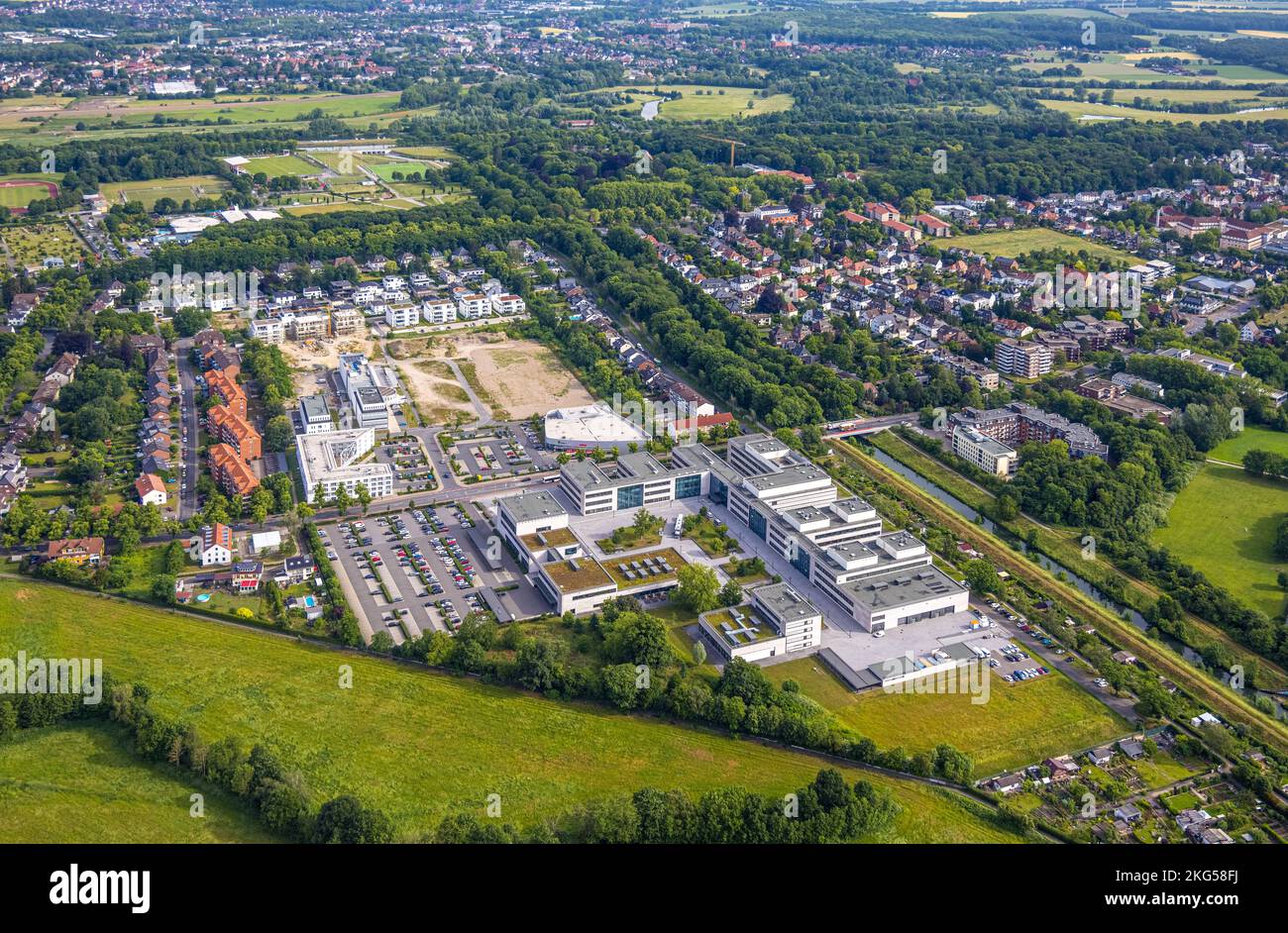 Construction site and new building wissenschaftsquartier sci hi-res ...