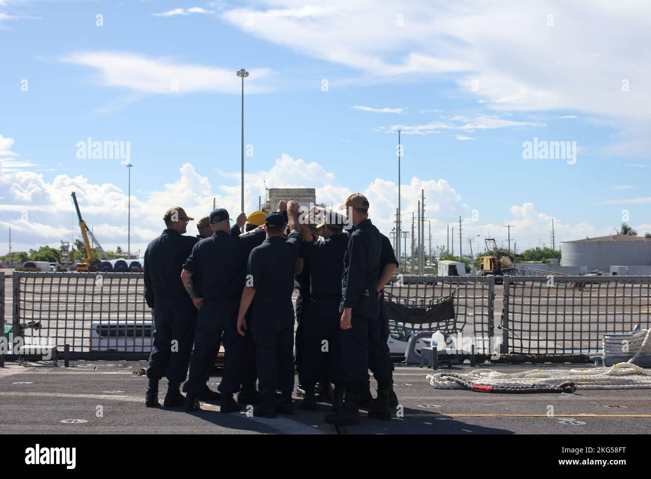 221031-N-N3764-0001 PONCE, PUERTO RICO - (Oct. 31, 2022) – Line ...