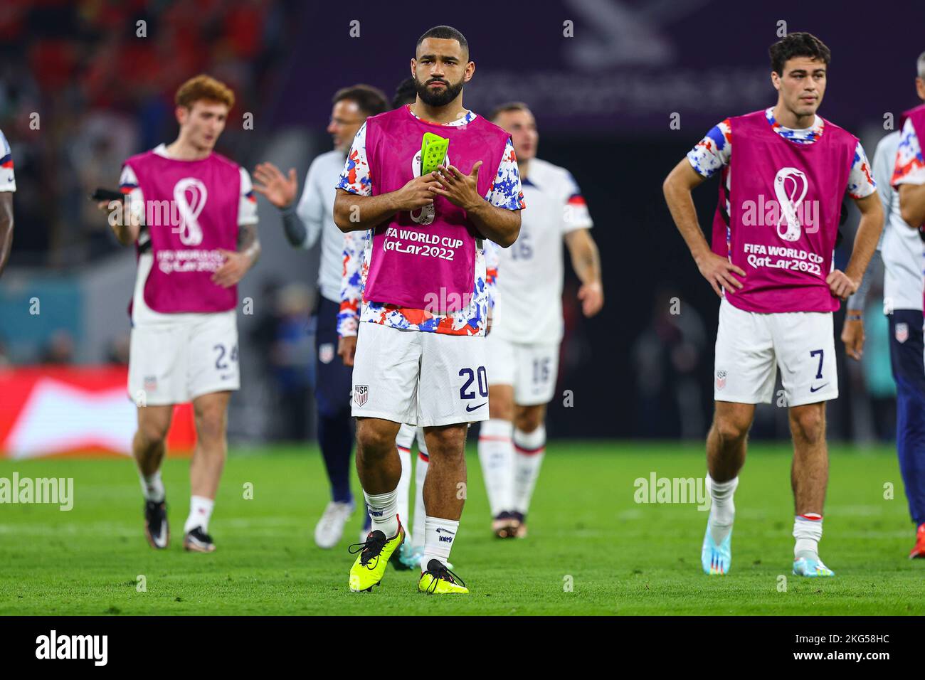Cameron Carter-Vickers during the FIFA World Cup Qatar 2022 Group B ...