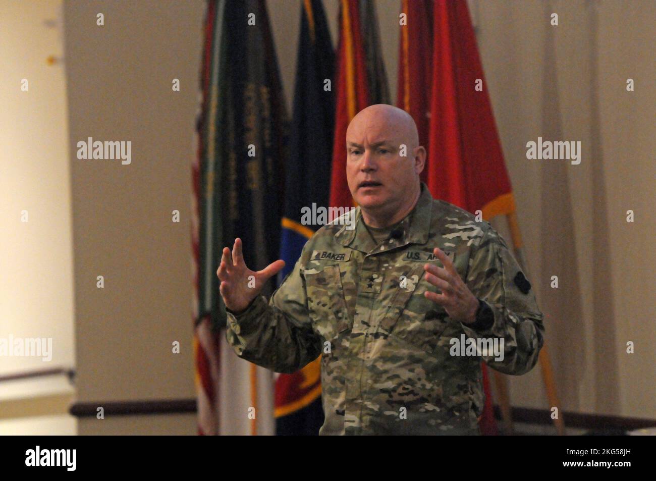 U.S. Army Reserve Maj. Gen. Matthew Baker, commanding general, 88th ...