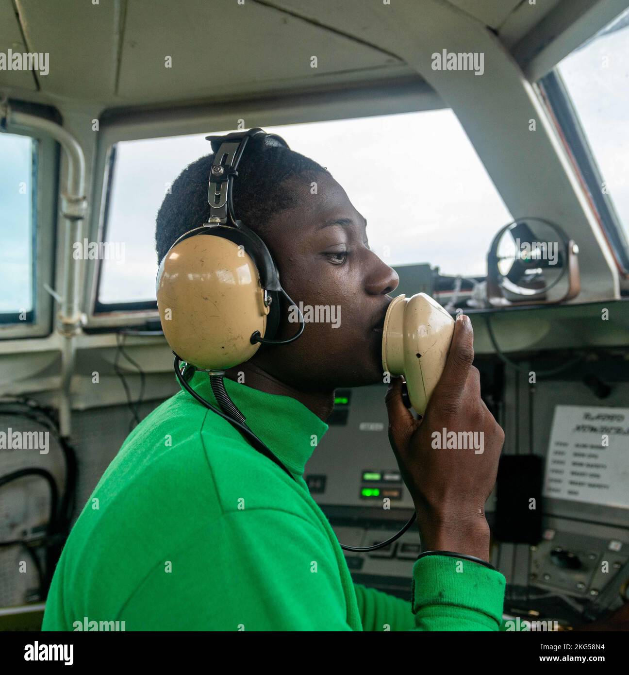 221031-N-DW158-1080 PHILIPPINE SEA (Oct. 31, 2022) Aviation Boatswain’s ...