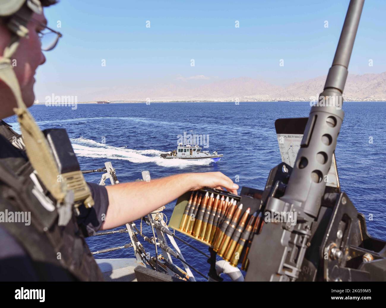 221031-N-RT917-1002 GULF OF AQABA (October 31, 2022) The guided-missile ...