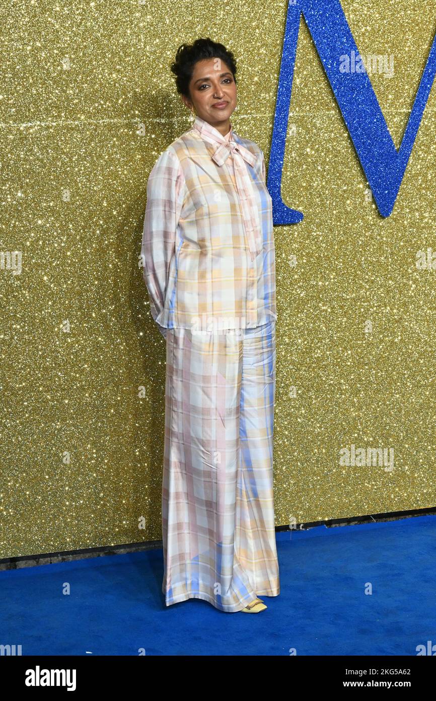 London, UK - 21 November 2022 Sindhu Vee at UK Gala Screening of Roald ...