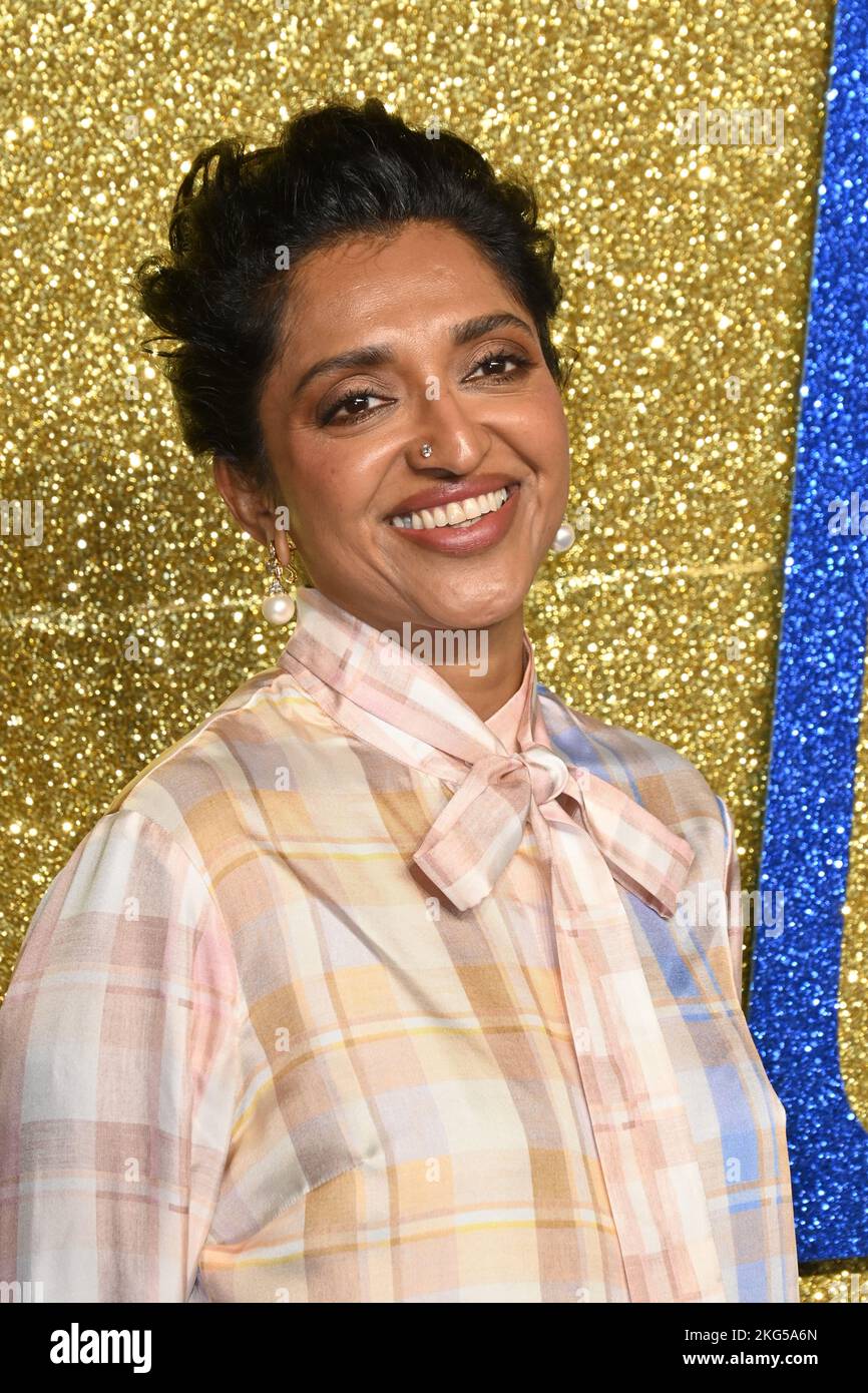 London, UK - 21 November 2022 Sindhu Vee at UK Gala Screening of Roald ...