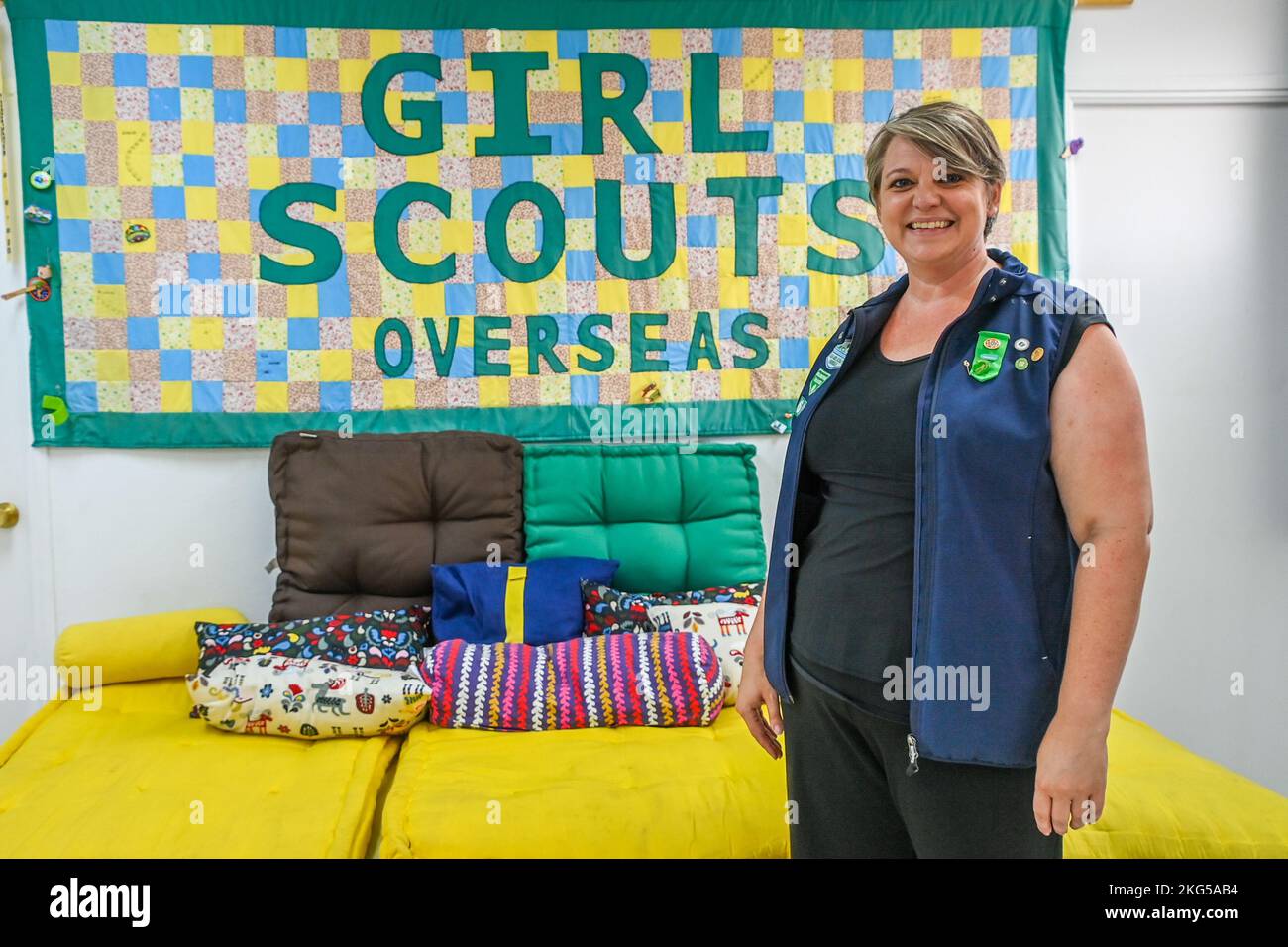 NAVAL STATION ROTA, Spain (October 31, 2022) Andrea Zabel, the Overseas ...