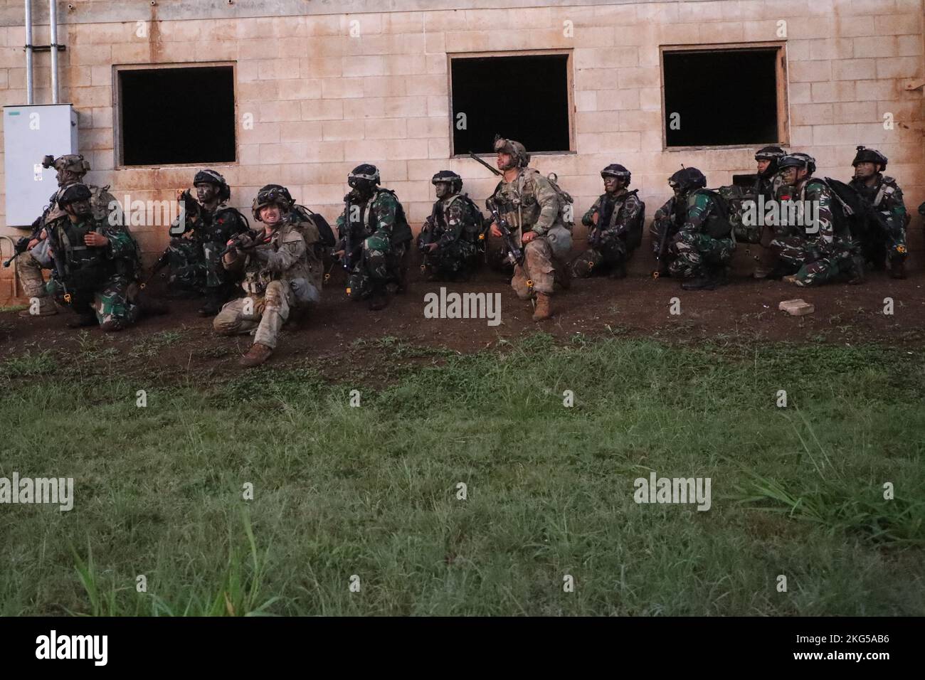 U.S. Army Soldiers assigned to the 5th Security Force Assistance ...