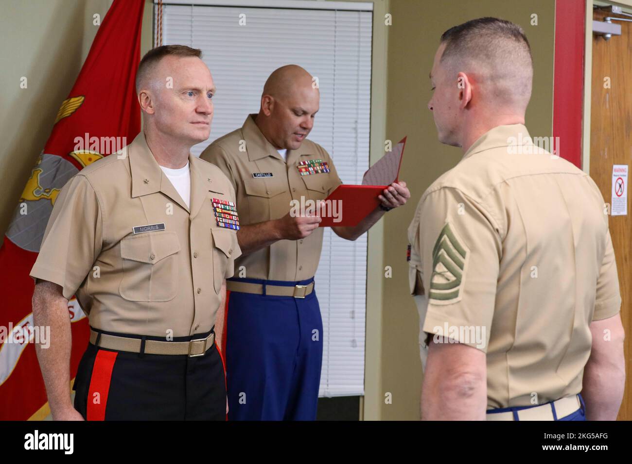 U S Marine Corps Brig Gen Jason L Morris Commanding General Of