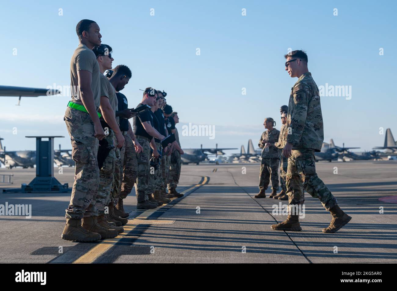 U.S. Air Force Airmen assigned to the 1st Special Operations ...