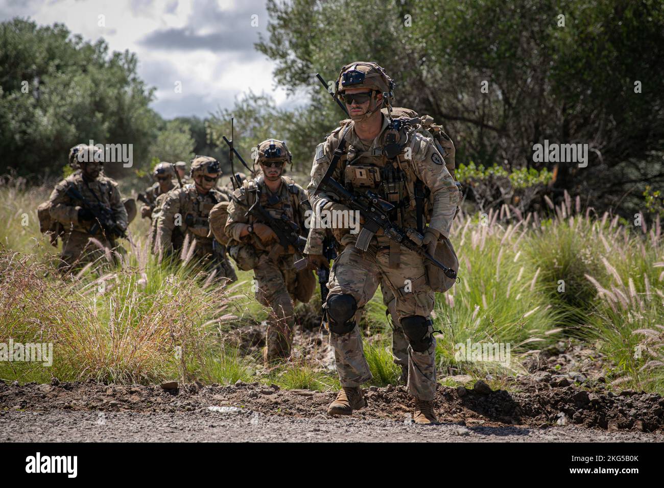 A U.S. Army Soldier with 2nd Brigade Infantry Combat Team, 25th ...