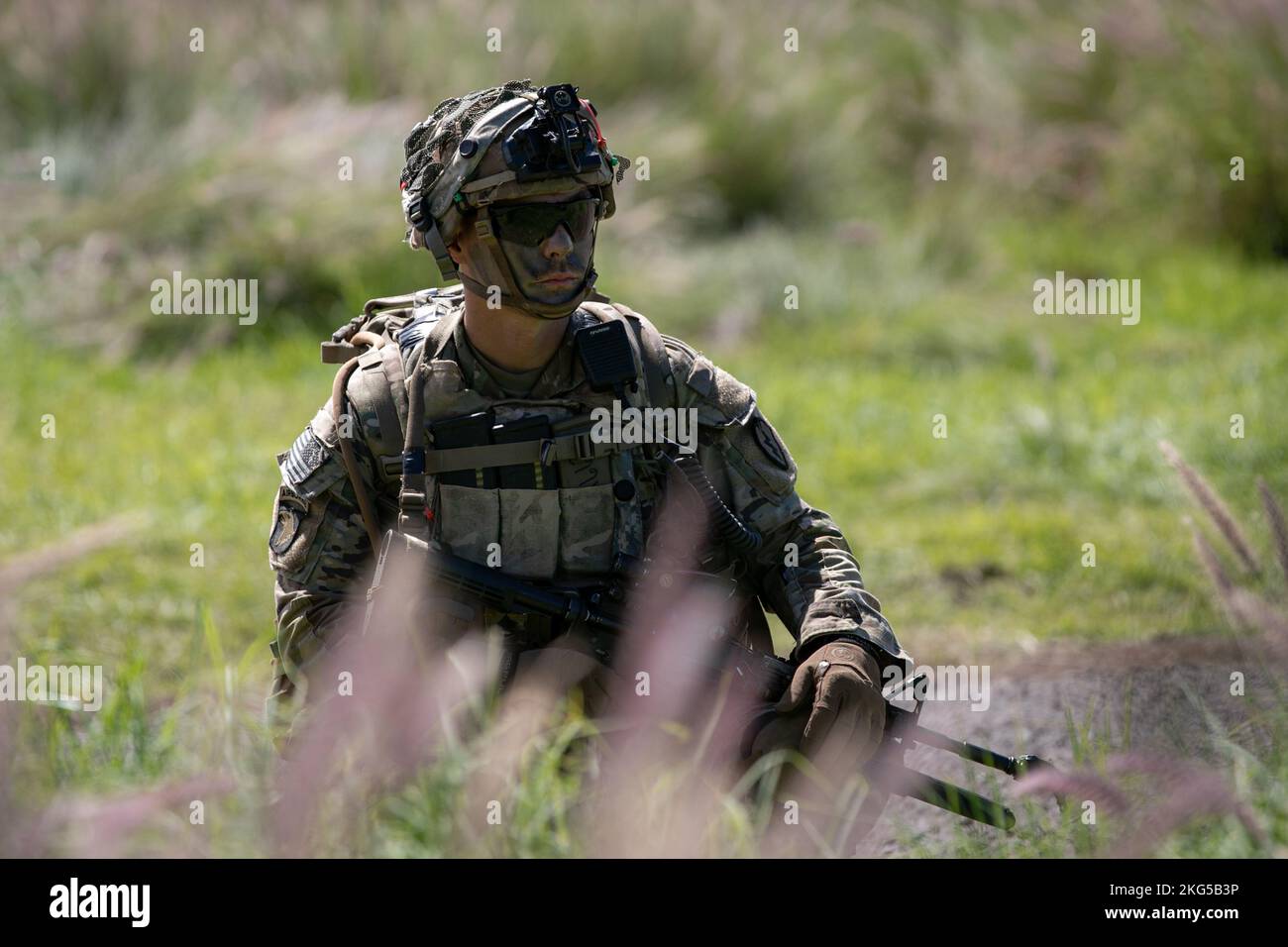 A U.S. Army Soldier with 2nd Brigade Infantry Combat Team, 25th ...
